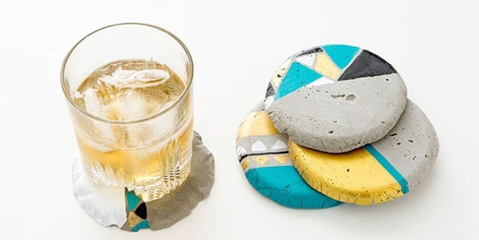 Set It + Forget It: Make Cement Coasters in Under 30 Minutes - Brit + Co