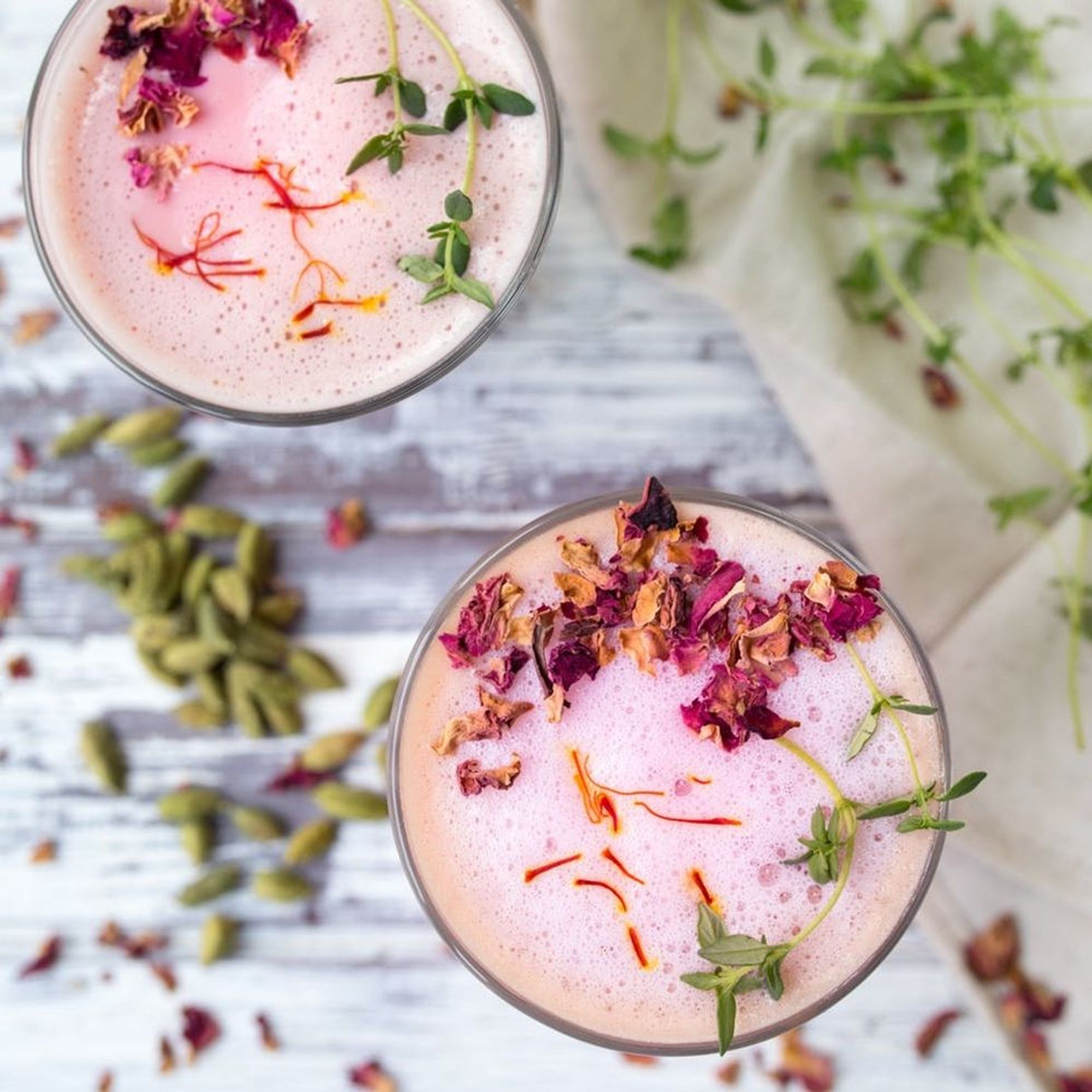 Get Your Caffeine Hit With Our Spiced Rose Latte Recipe - Brit + Co