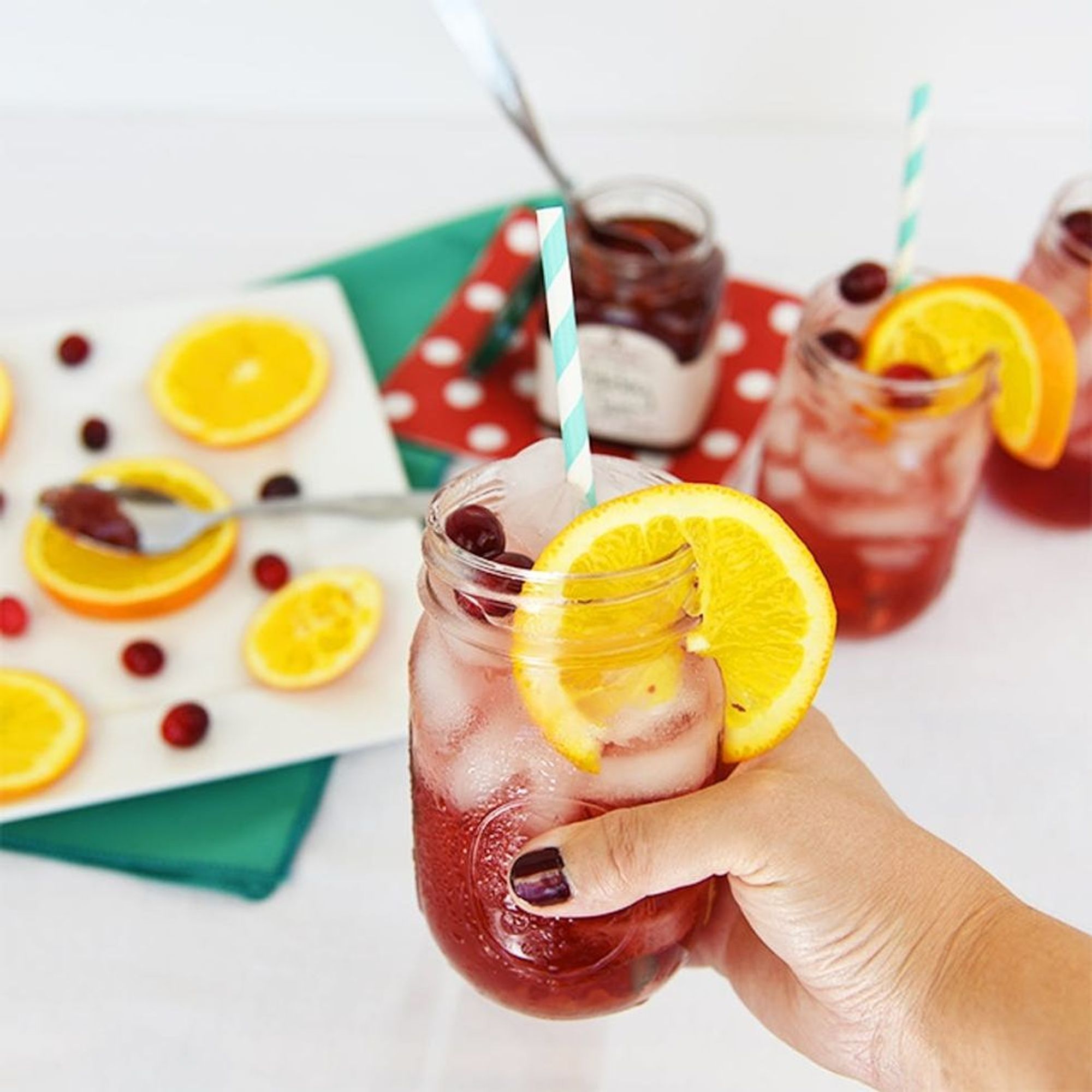 Jam and Booze Finally Meet in This Bubbly Cranberry Zinger Jam Jar ...