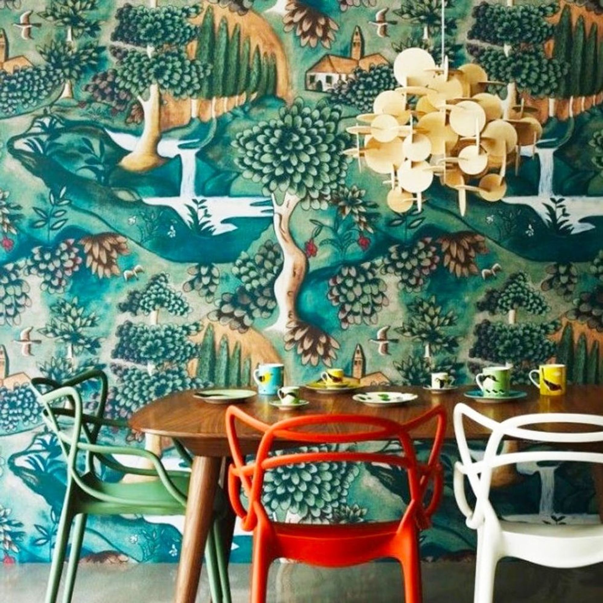 10 Dramatic Wallpapers That Will Make a Serious Statement - Brit + Co