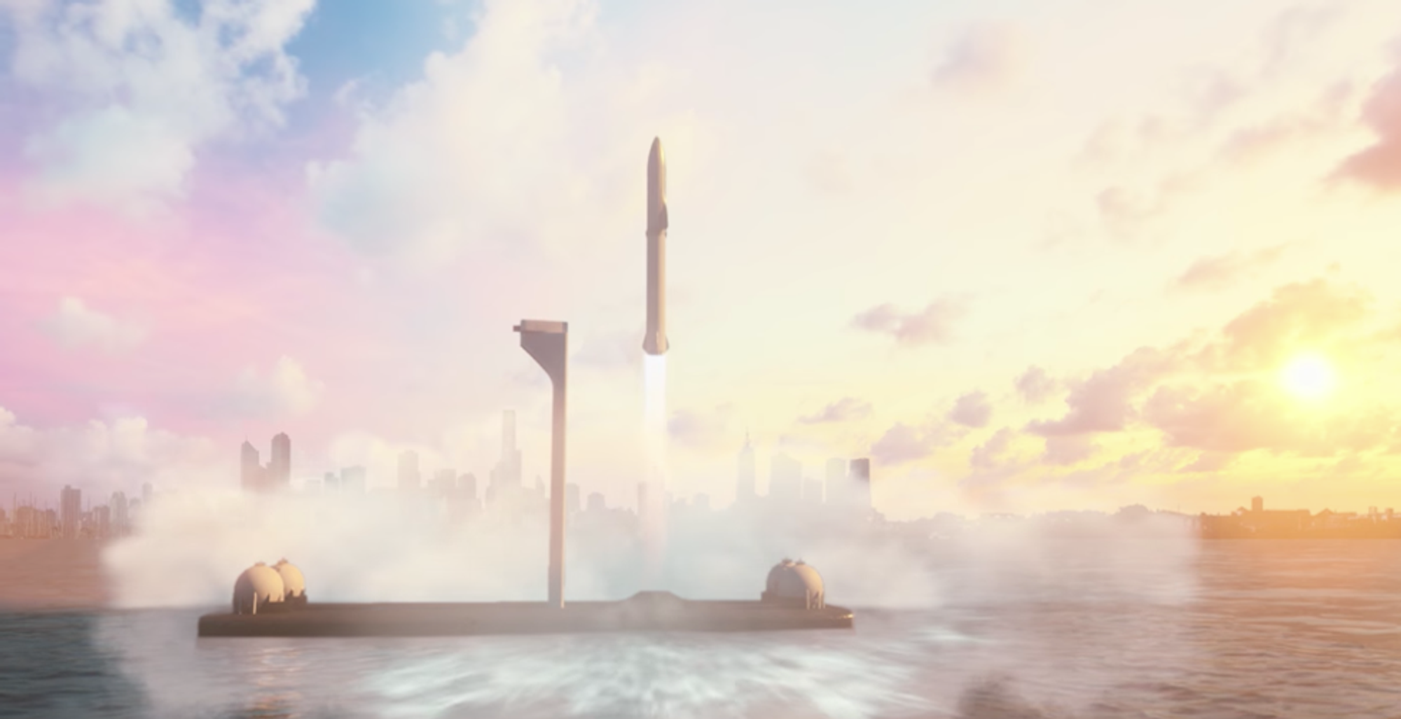 Elon Musk and SpaceX rocket to blast passengers around world - Gearbrain