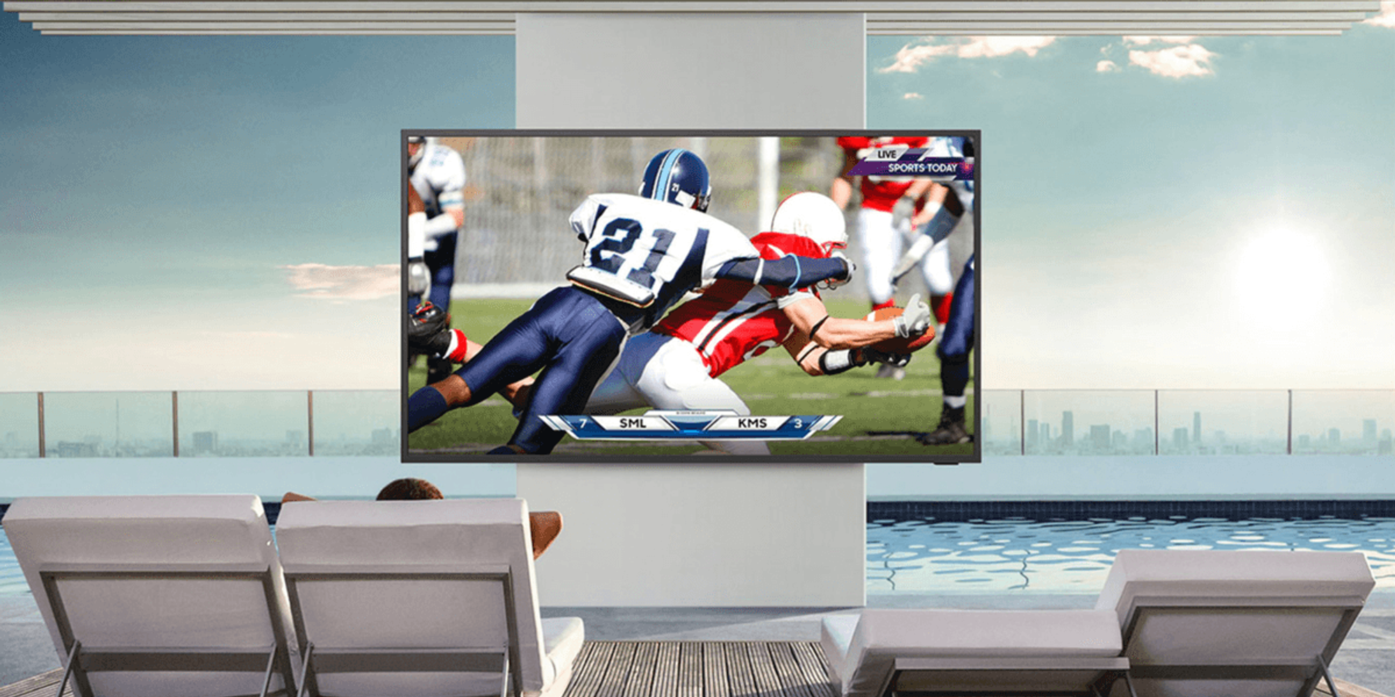 Samsung Terrace is a new outdoor, water resistant TV - Gearbrain