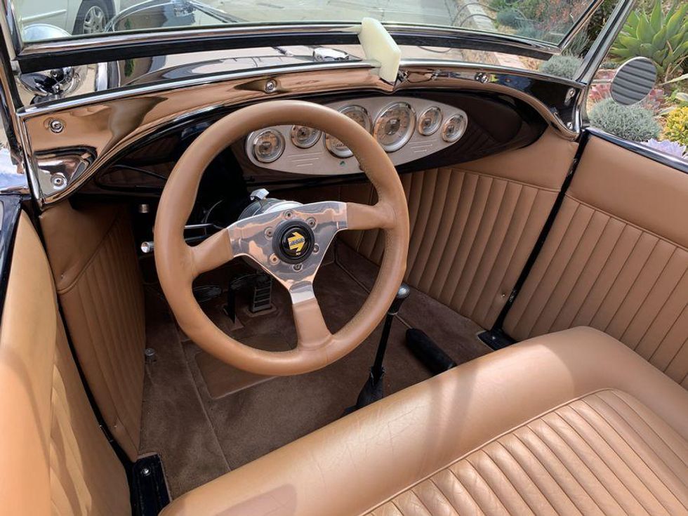 It looks like a typical Southern California street rod, but this 1928 ...