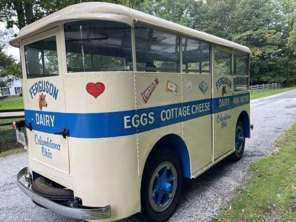 With a load of props, restored 1935 Twin Coach milk truck looks ready ...