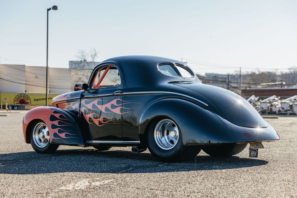 Find of the Day: This 1941 Willys Coupe Hot Rod is on Fire - Hemmings