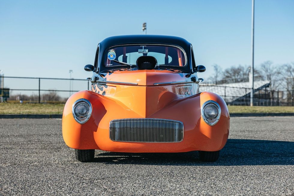 Find of the Day: This 1941 Willys Coupe Hot Rod is on Fire - Hemmings