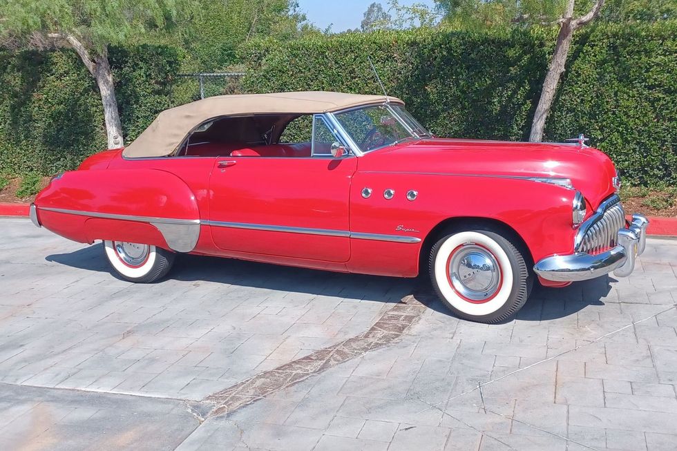 Head Into Fall With The Top Down In This 1949 Buick Super Convertible ...