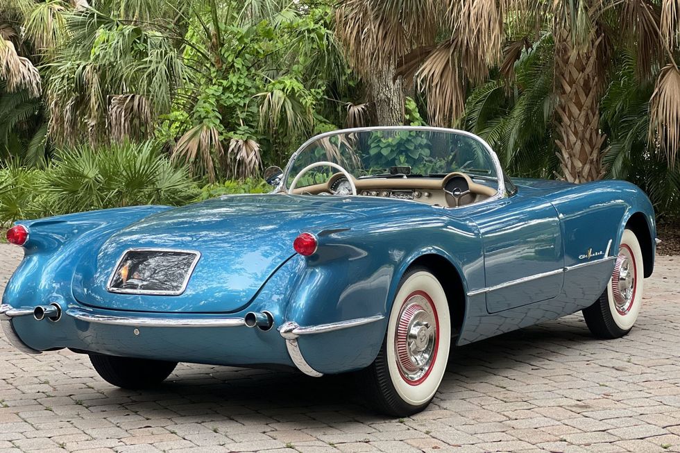 This Rare 1955 Corvette Is from the Year the Legend First Got V8 Power ...