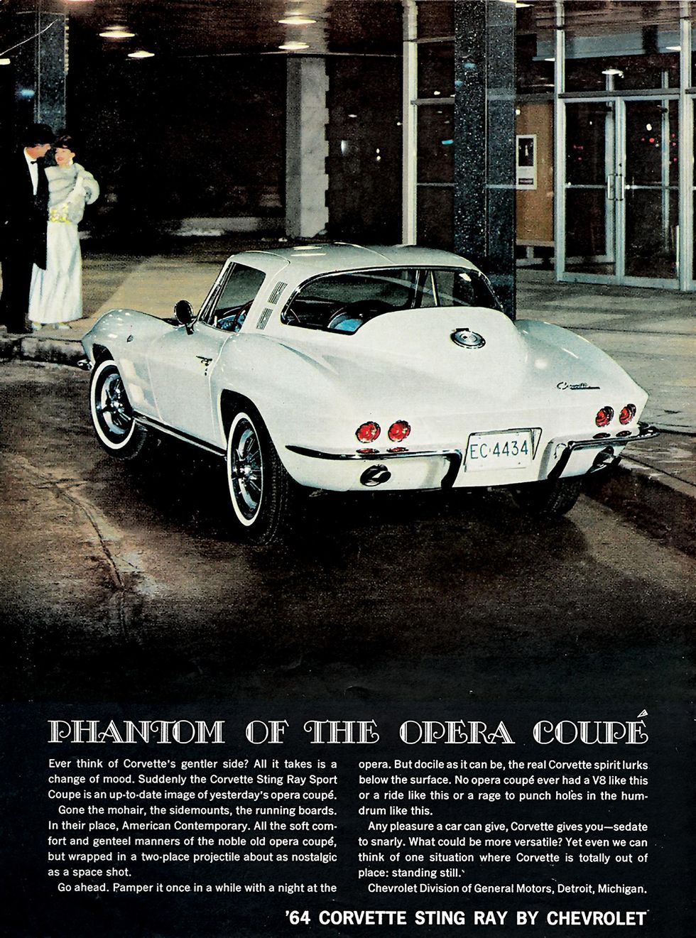 Corvette as a luxury car? One 1964 ad suggested it - Hemmings