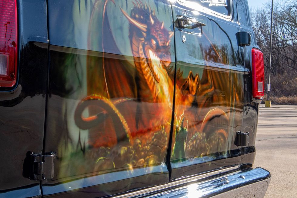 Find of the Day: This Fire-Breathing Custom 1980 Dodge Van is a VIP ...