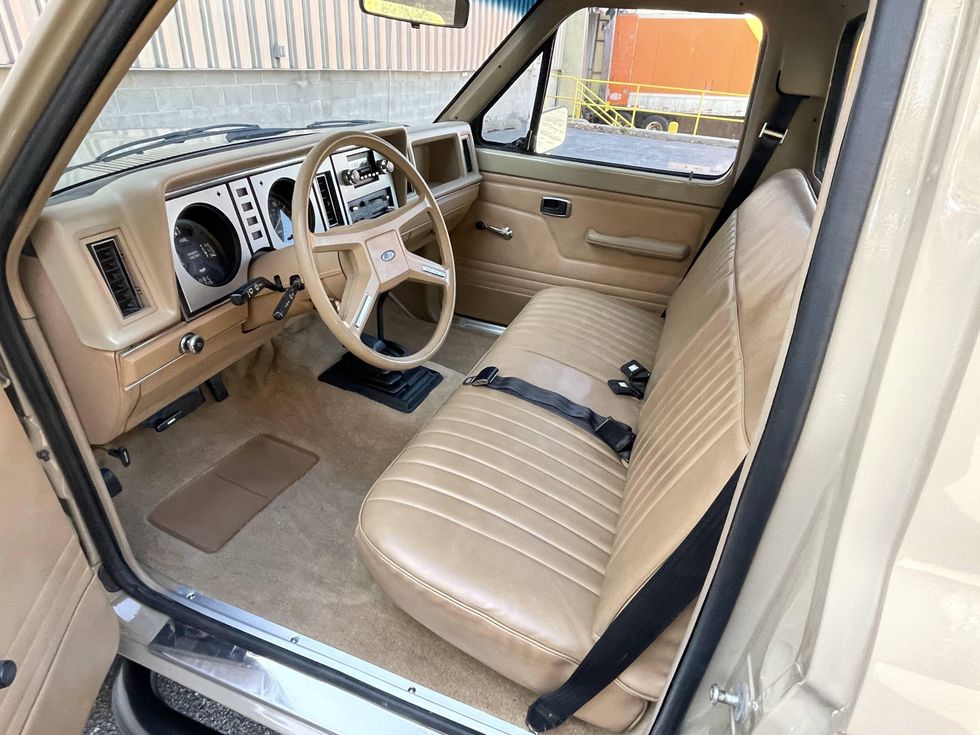 Sundown stripes add a splash of color to fully restored 1984 Ford ...