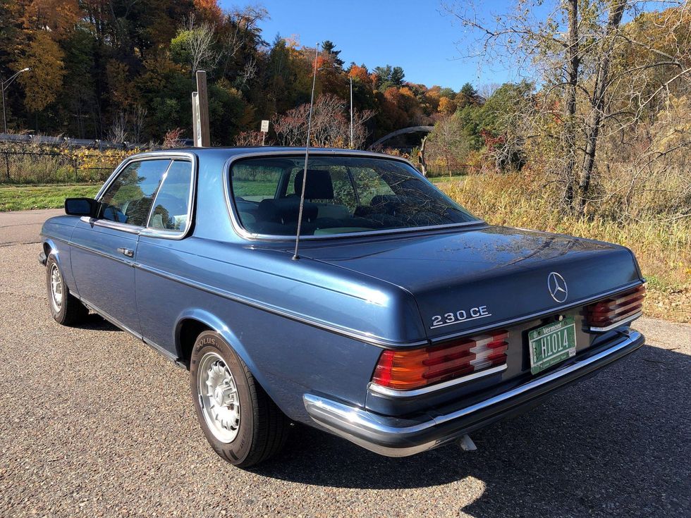 Rarely seen in the U.S., this gray market 1984 Mercedes-Benz 230CE ...