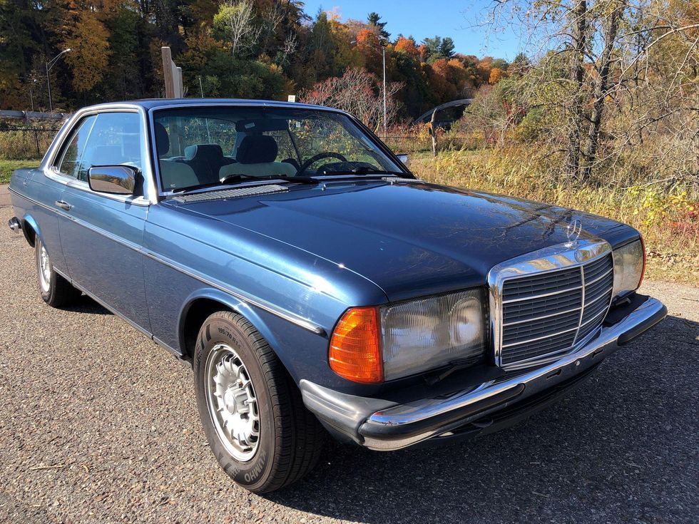 Rarely seen in the U.S., this gray market 1984 Mercedes-Benz 230CE ...