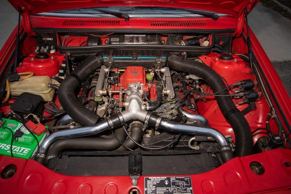 Better than a Biturbo, this 1990 Maserati Spyder '90 has all the ...