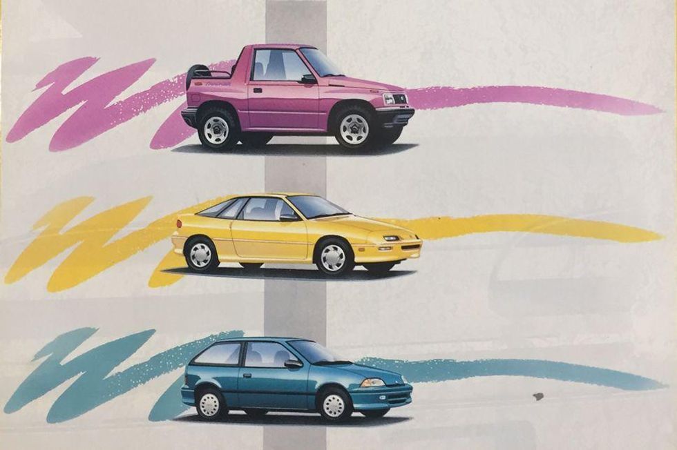 Nothing more '90s exists than Geo's Tracker concept vehicles - Hemmings