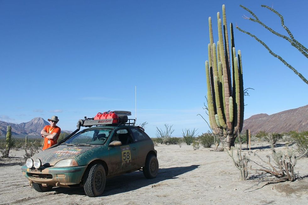 Geo Metro built for rallying makes surprise wedding stop | Hemmings