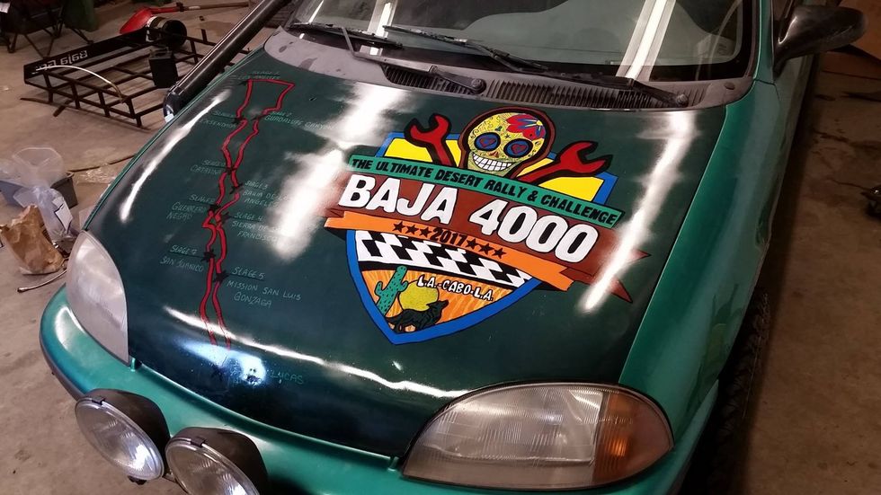 Geo Metro built for rallying makes surprise wedding stop | Hemmings