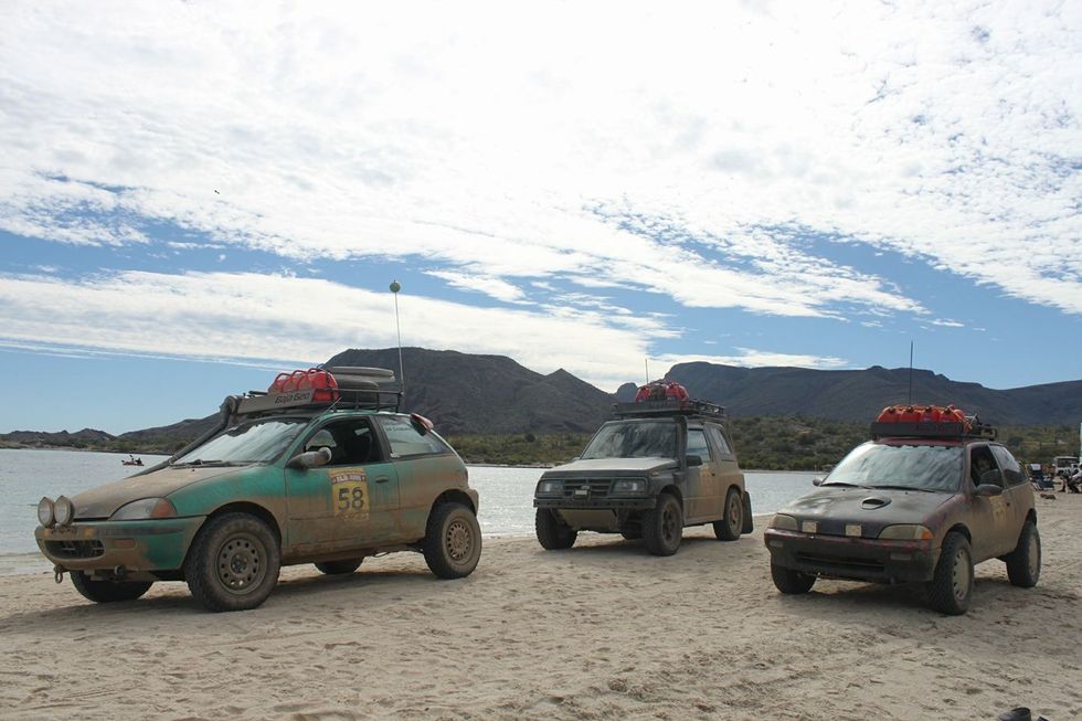 Geo Metro built for rallying makes surprise wedding stop | Hemmings