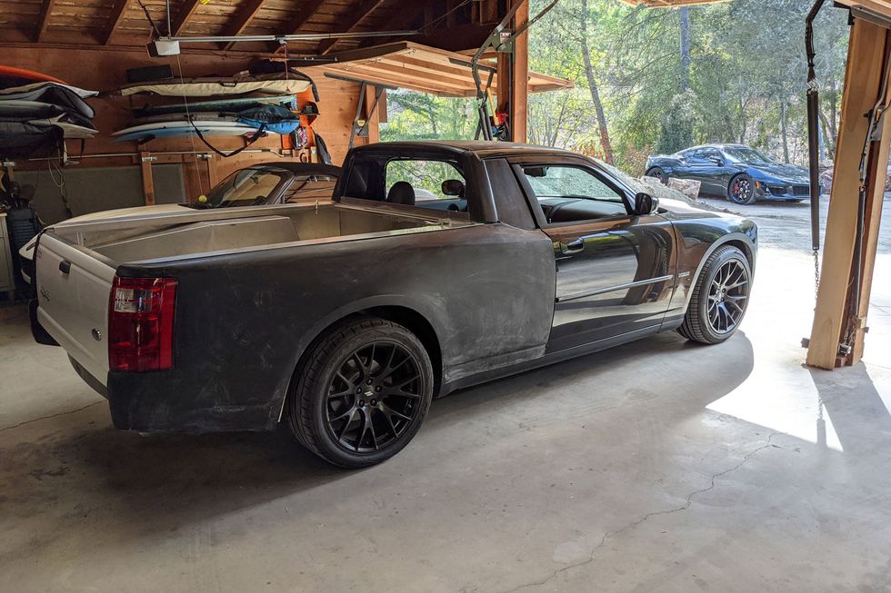 This 2009 Dodge Charger Ute Conversion Has A 392ci Hemi And A Proper ...