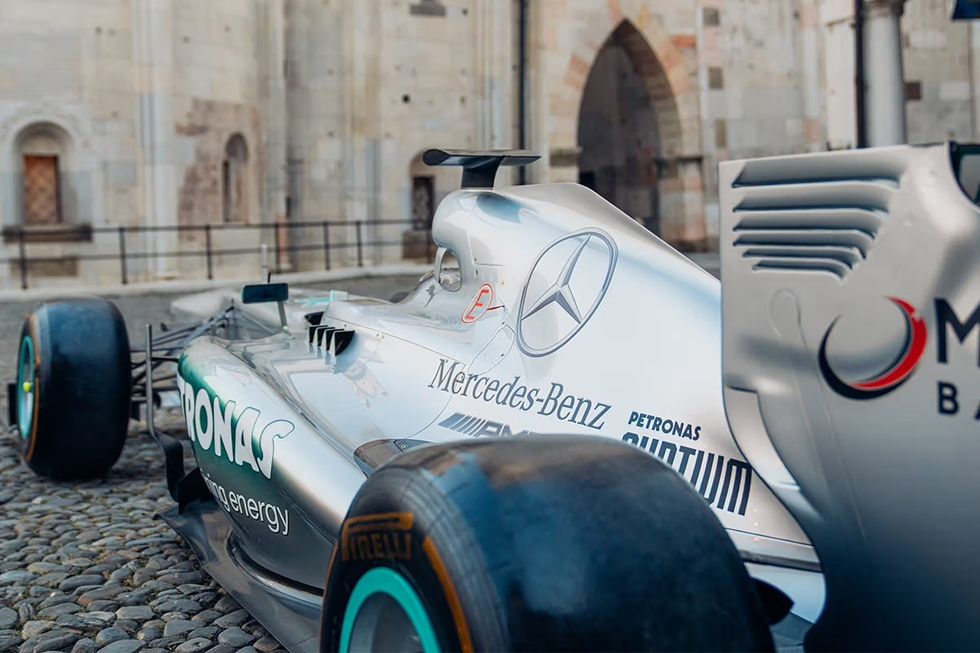 2013 Mercedes F1 Car Driven by Lewis Hamilton Sells for $18.8 Million ...