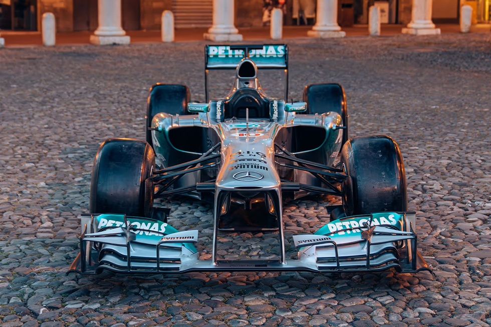 2013 Mercedes F1 Car Driven by Lewis Hamilton Sells for $18.8 Million ...