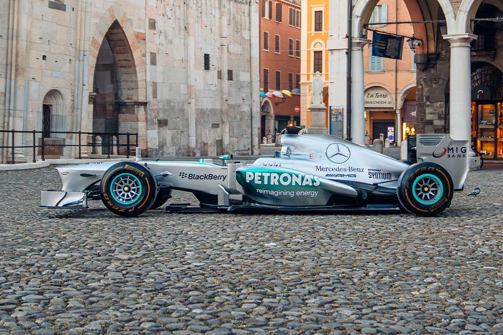 2013 Mercedes F1 Car Driven by Lewis Hamilton Sells for $18.8 Million - Hemmings