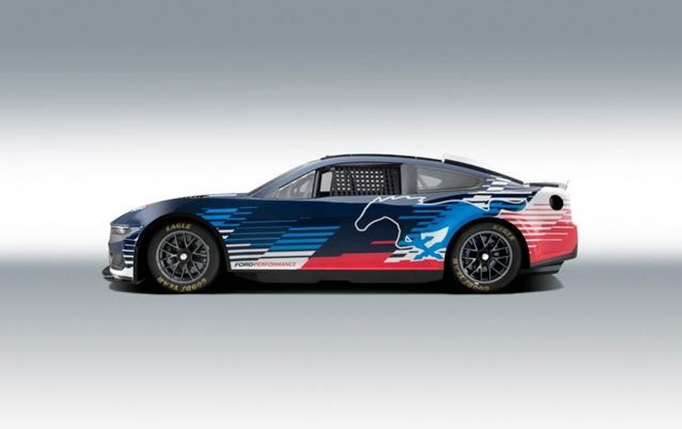 Ford Performance Unveils 2024 NASCAR Cup Series Muscle Car Based on the ...