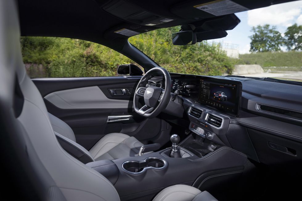 No hybrid version, and it still has a stick: Ford's S650 2024 Mustang ...