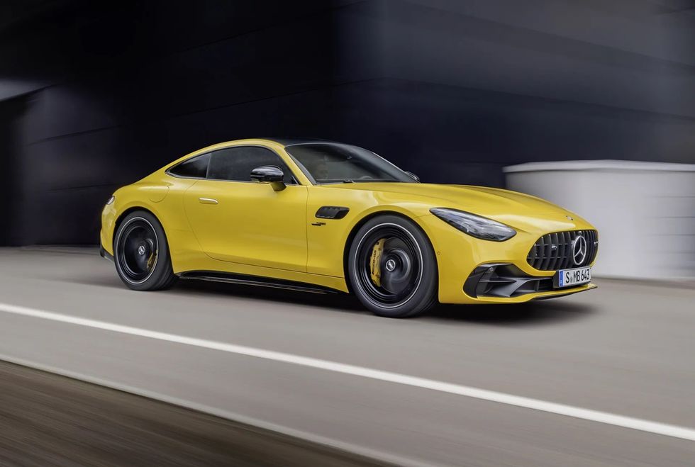 2025 Mercedes-AMG GT 43 Debuts with 416 Horsepower Turbo Four-Cylinder ...