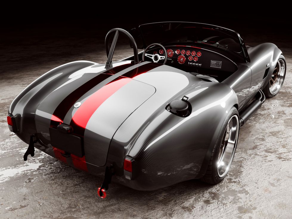Sneak Peek: 60th Anniversary Carbon Fiber Shelby Cobra Race Car ...