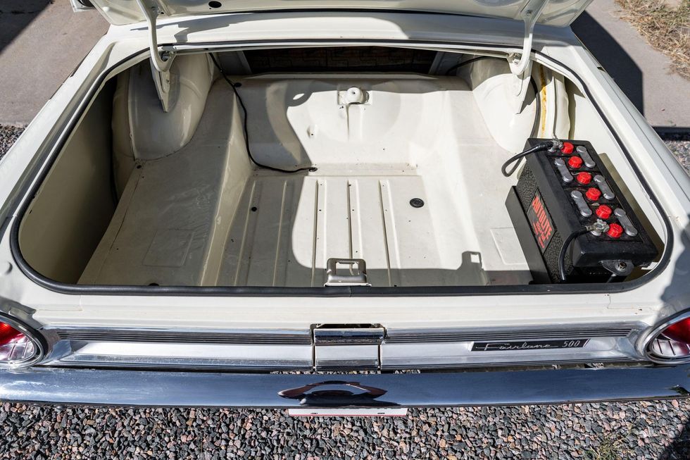 A preserved AMC Eagle 4x4 wagon, genuine Ford Fairlane Thunderbolt, and ...