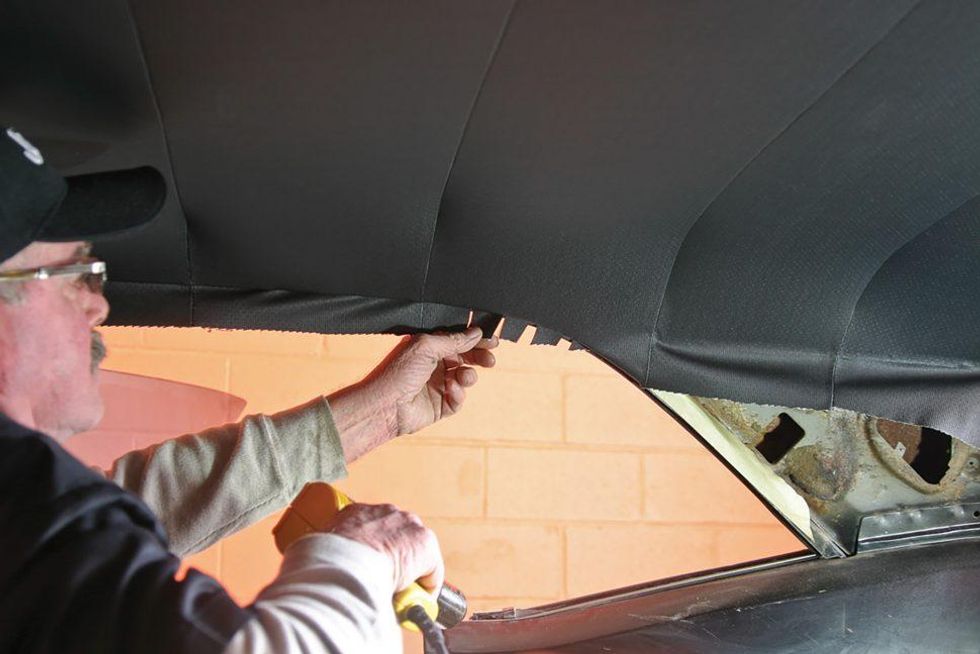 How To Put A Headliner In A Car