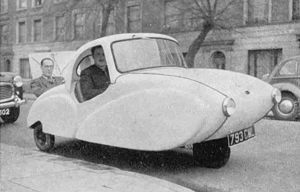 Rare Example of the Three-wheeled Allard Clipper, Once Dubbed the World ...
