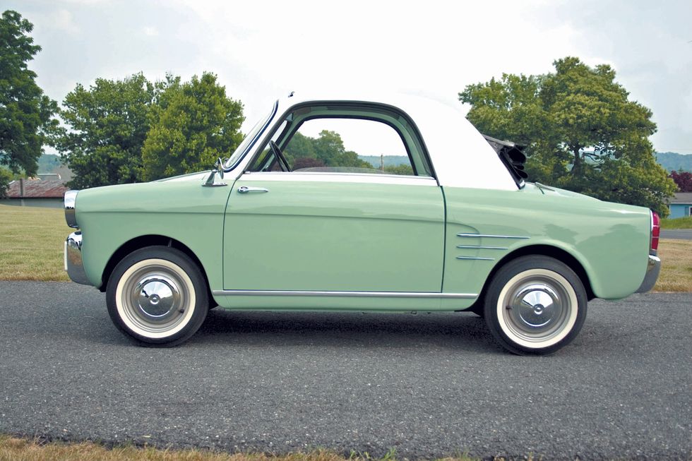 The 1957-'62 Autobianchi Bianchina Trasformabile Offered Big Style In A ...