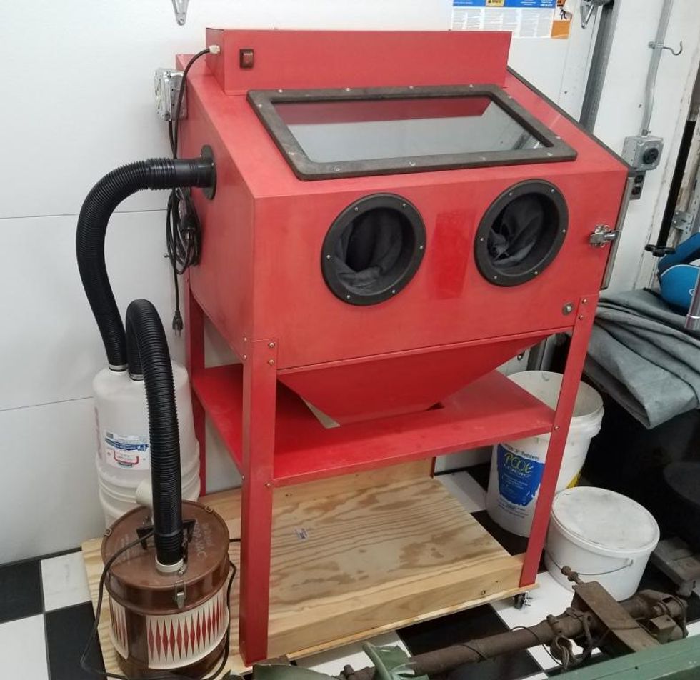 How to get the most out of a $40 used sandblasting cabinet - Hemmings