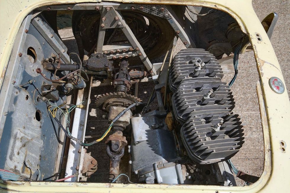 Engine swapping a 1957 Berkeley 392 | Hemmings