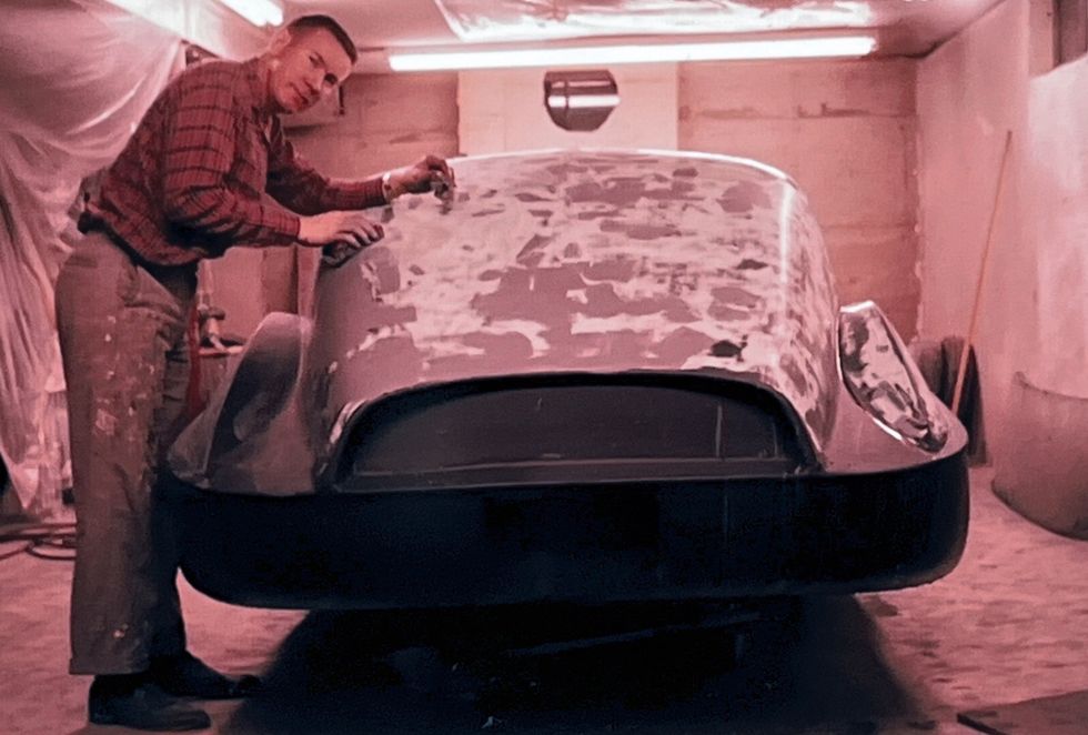 Fiberglass molds and buck for Bohada sports car found - Hemmings