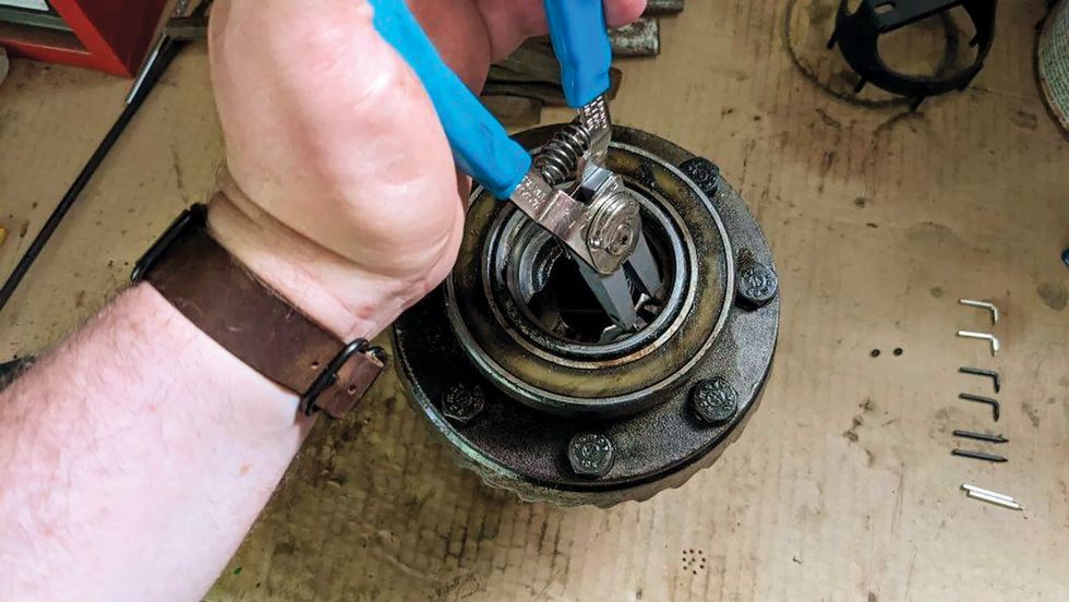 Channellock's 8-inch Convertible Retaining Ring Pliers make installing ...