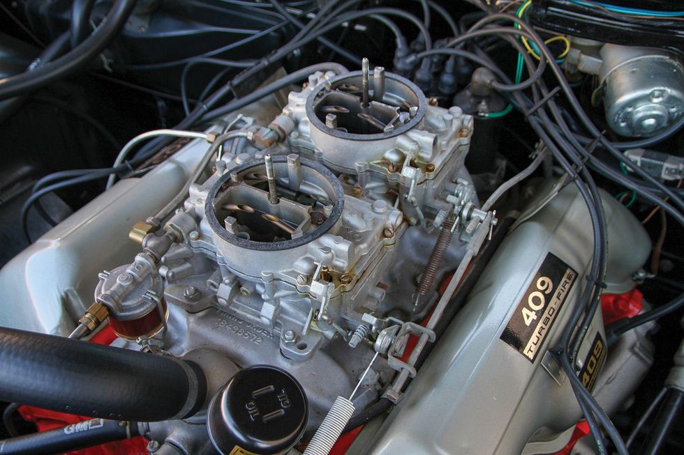 Beating the drum of early factory performance in a dual-quad 409 ’62 ...