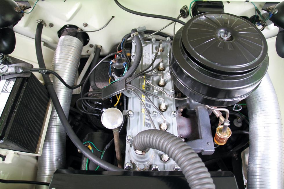 A lifelong Henry J fan restores his 1951 Deluxe in his home garage ...