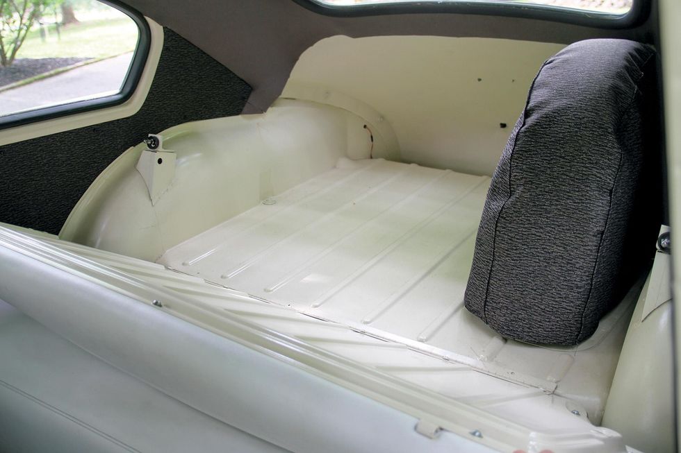 A lifelong Henry J fan restores his 1951 Deluxe in his home garage ...