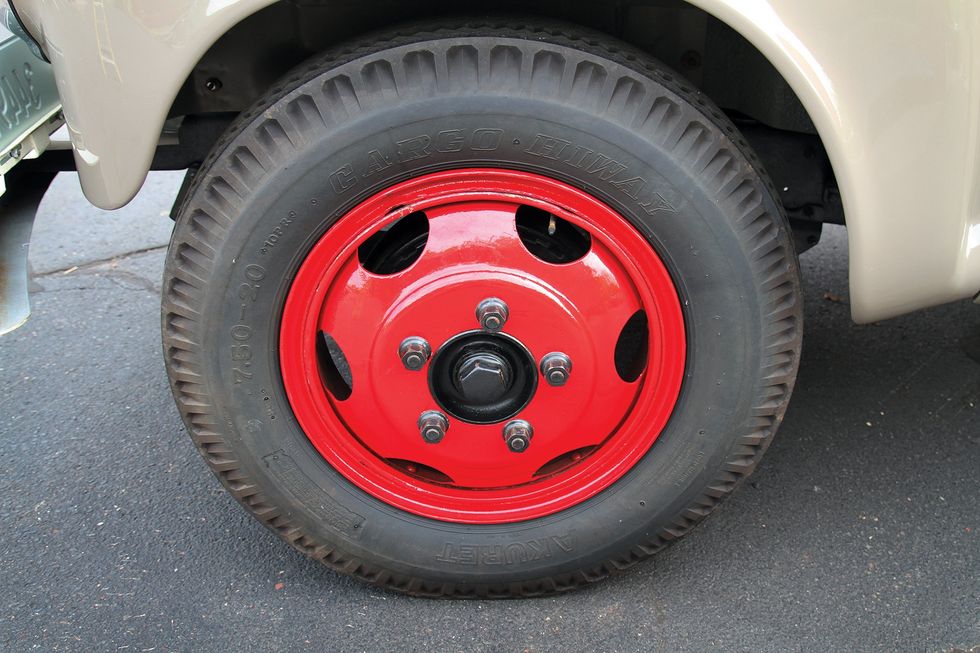 After A Full Restoration, This 1949 Studebaker 2R16 Stake Bed Truck ...