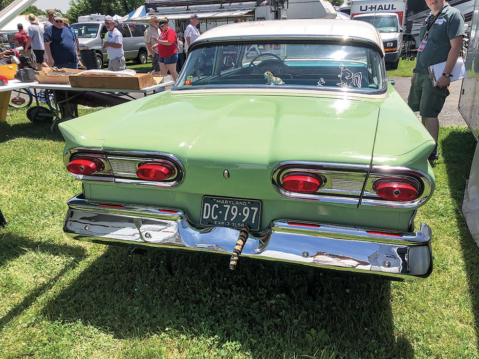 A two-door post 1958 Ford Custom 300 could make for a good entry-level ...
