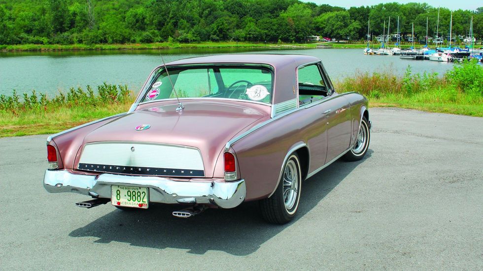This 1963 Studebaker Gran Turismo Hawk Has The Supercharged Heart Of An ...