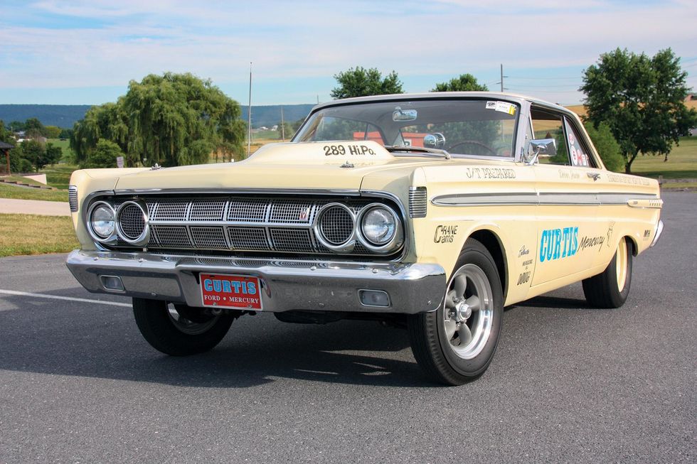 A weather-worn 1964 Mercury Comet Caliente serves as a canvas for a B ...