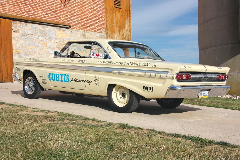 A weather-worn 1964 Mercury Comet Caliente serves as a canvas for a B ...