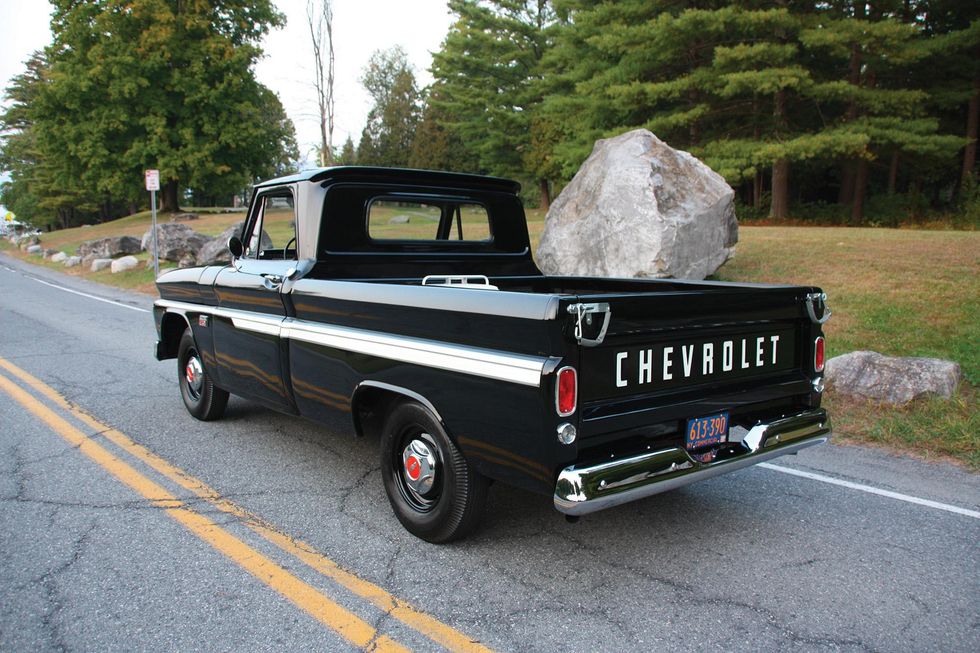 Trucks like this 1966 Chevy C10 led pickups out of their agricultural ...