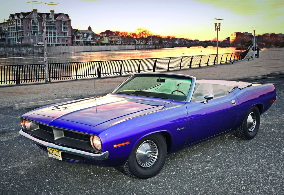 This 1970 Plymouth Barracuda Convertible's Slant-Six Has Stayed Put ...