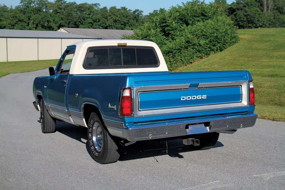 Hidden away for years, preserved 1975 Dodge D100 Adventurer now enjoys ...