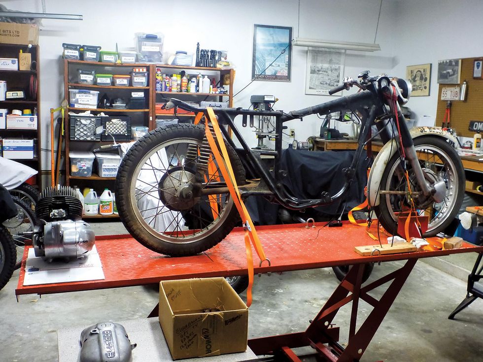 A small-bore Bultaco road burner, restored to a showroom shine - Hemmings